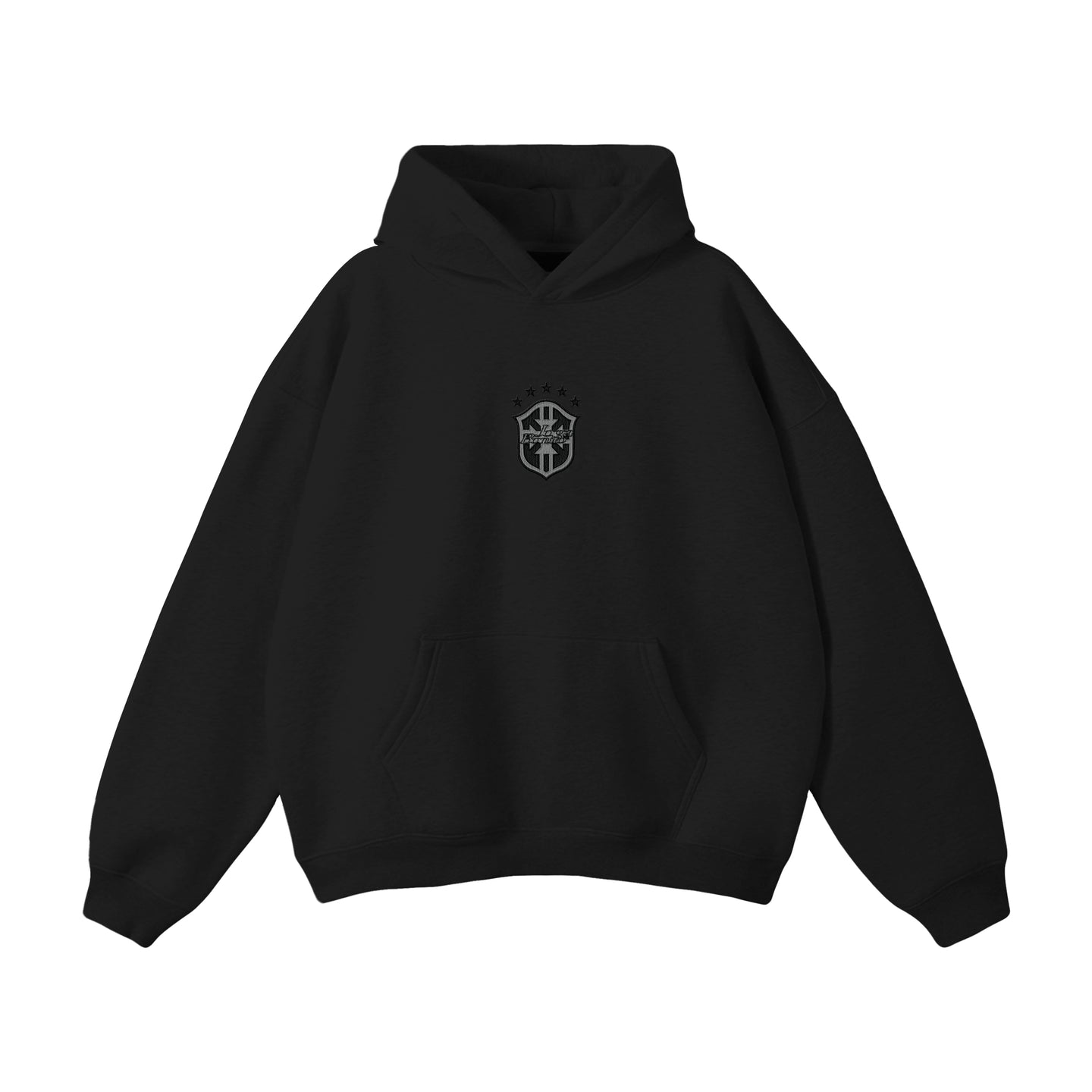 Brazil Essentials Hoodie (BLACKOUT) – Joga Bonito